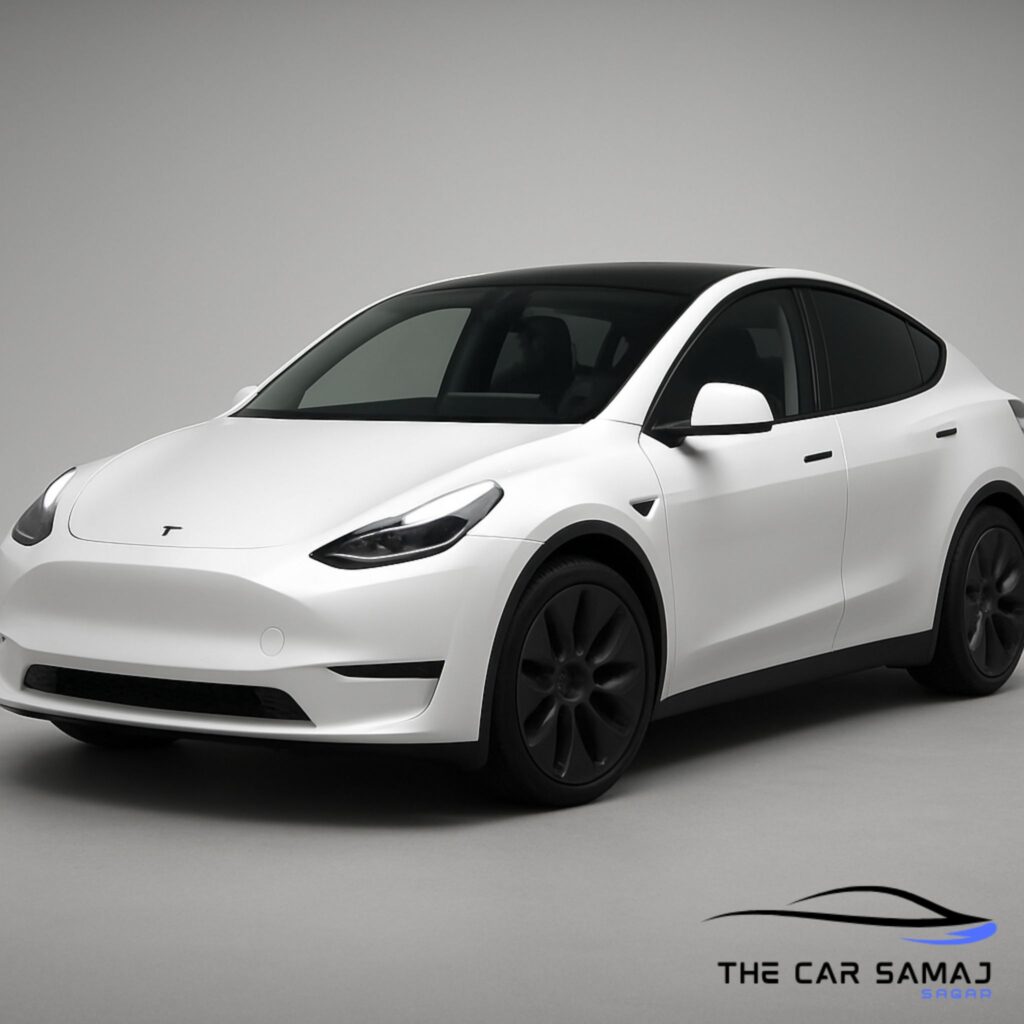 Tesla launch model Y in India starts 59 Lakh ₹ 2025